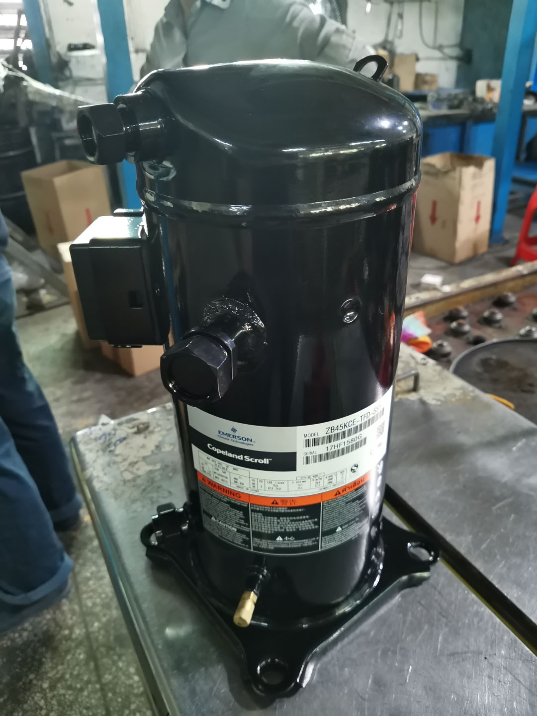 ZB45KCE-TFD-551 Emerson Copeland Refrigeration Compressor