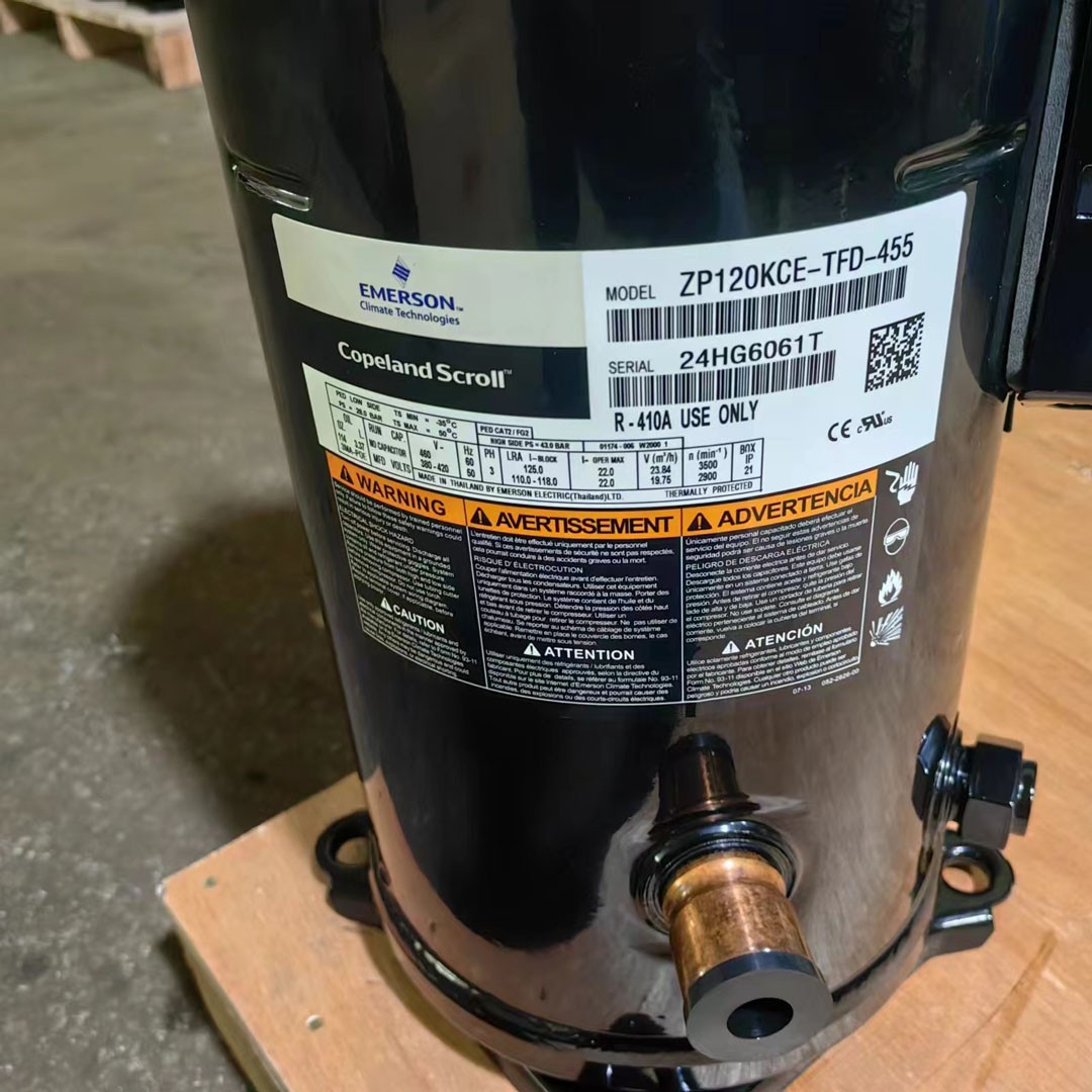 ZP103KCE-TFD-455 Emerson Copeland Refrigeration Compressor