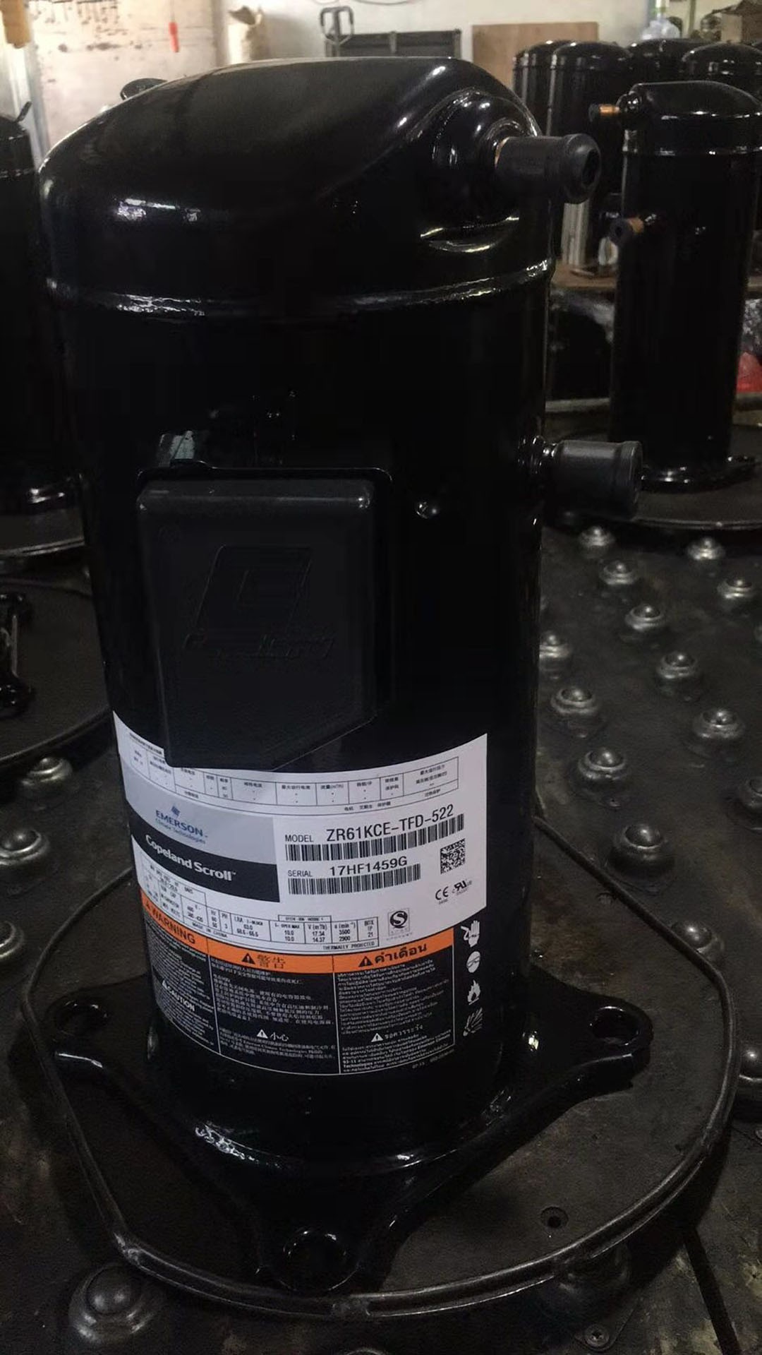 ZR61KCE-TFD-522 Emerson Copeland Refrigeration Compressor