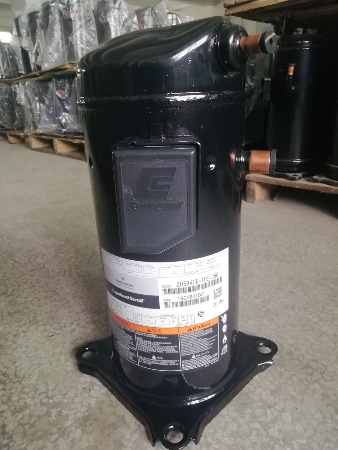 ZR68KCE-TFE-250 Emerson Copeland Refrigeration Compressor